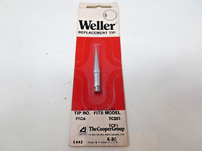 Weller PTO6 replacement soldering tips for TC201 TCP1 | eBay