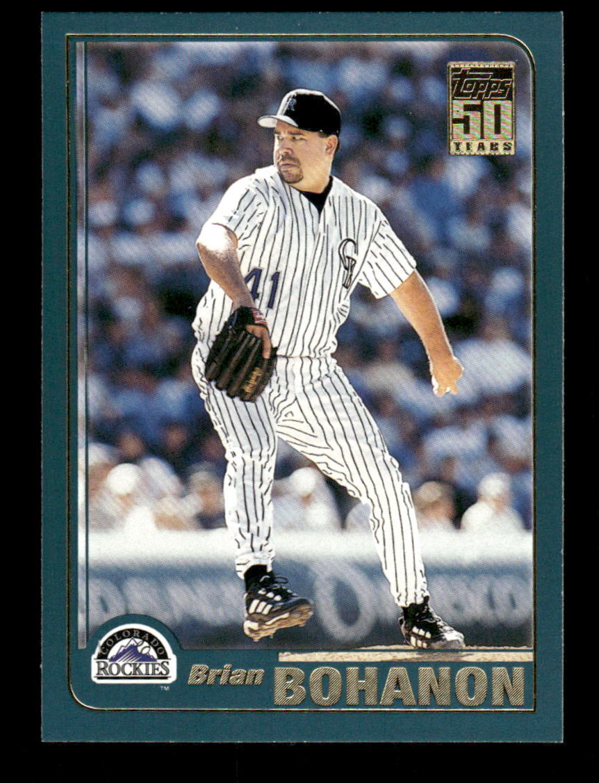 2001 Topps Brian Bohanon #117 | eBay