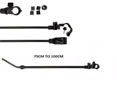 Fishing Extending Seat Box Long Arm For Pole Rod Feeder Rest Kink 45 sl ...