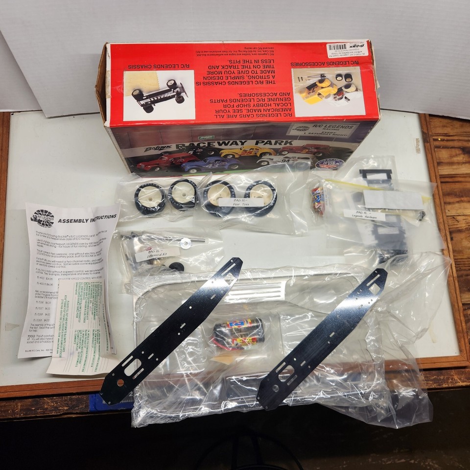 Legends RC Car Kit by Bolink Vintage HTF Coupe with Motor and Battery ...