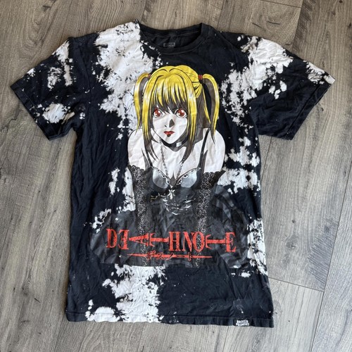 Rare Broken Promises x Death Note Misa Bleach Black T-Shirt Size Medium ...