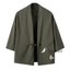 Embroidery Men Japanese Yukata Coat Kimono Outwear Cotton Retro Loose ...