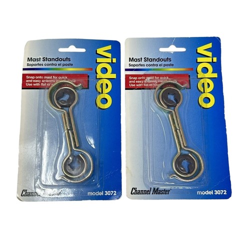 Vintage Channel Master Mast Standouts Video Model 3072 NOS 2 Packs | eBay