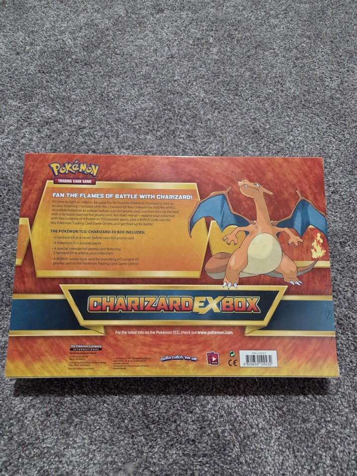 Pokemon Sealed 2014 Flashfire Charizard Ex Box | eBay