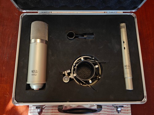 MXL 992 & MXL 993 Microphone Kit With Mounts & Case, Upgrade from MXL ...