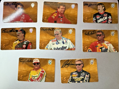 1996 Finish Line Racing Diamond Phone Card Ltd Edition Complete Set (SP ...