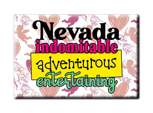 Nevada Fridge Magnet Name with Adjectives I Love Gift Idea | eBay