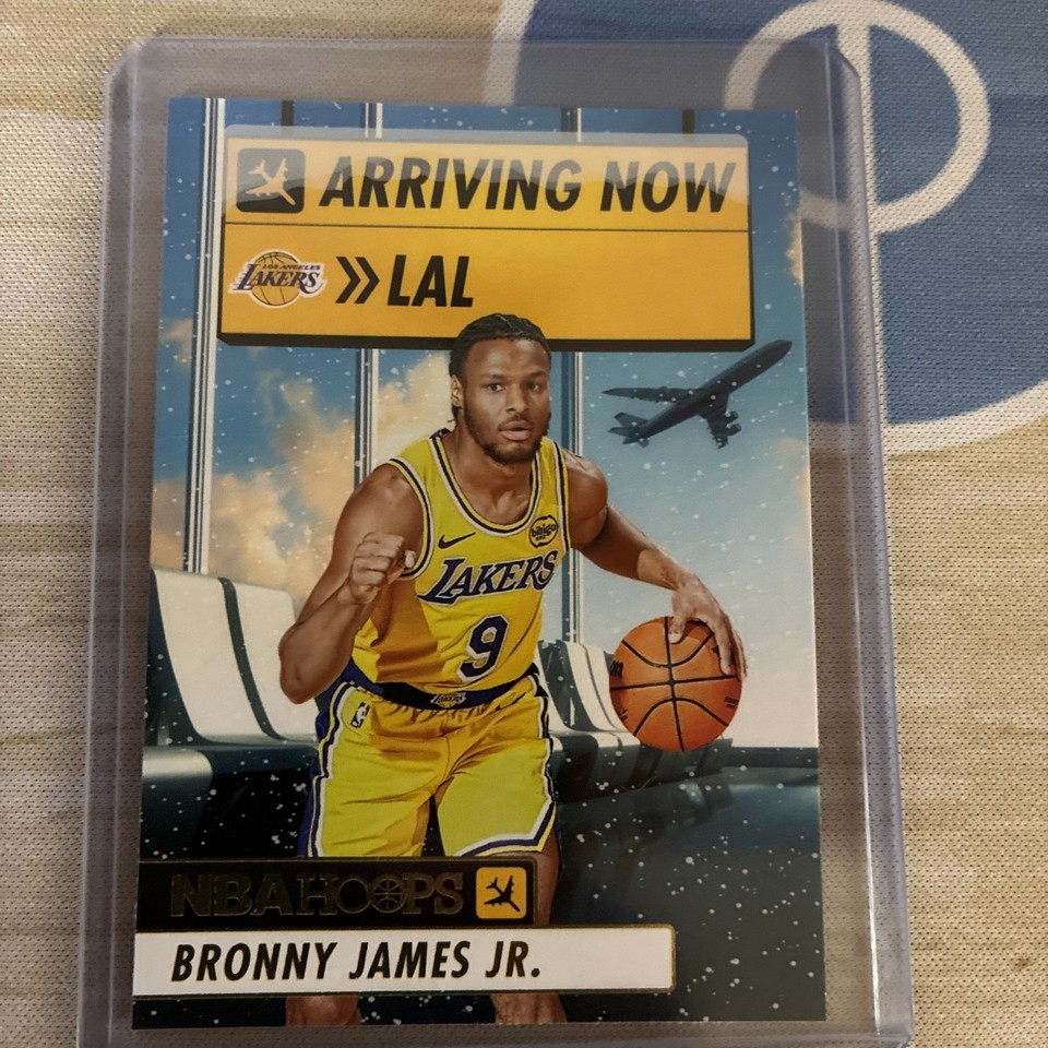 BRONNY JAMES JR 2024-2025 Panini NBA Hoops RC #280 & Skyview RC Insert ...