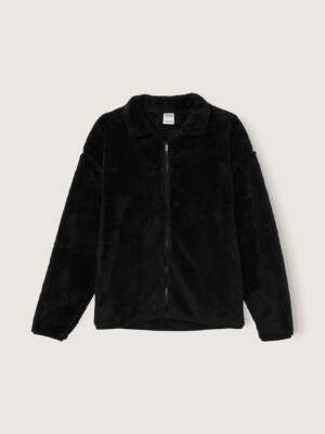 VS PINK COLLECTION TEDDY FULL-ZIP JACKET - XL | eBay