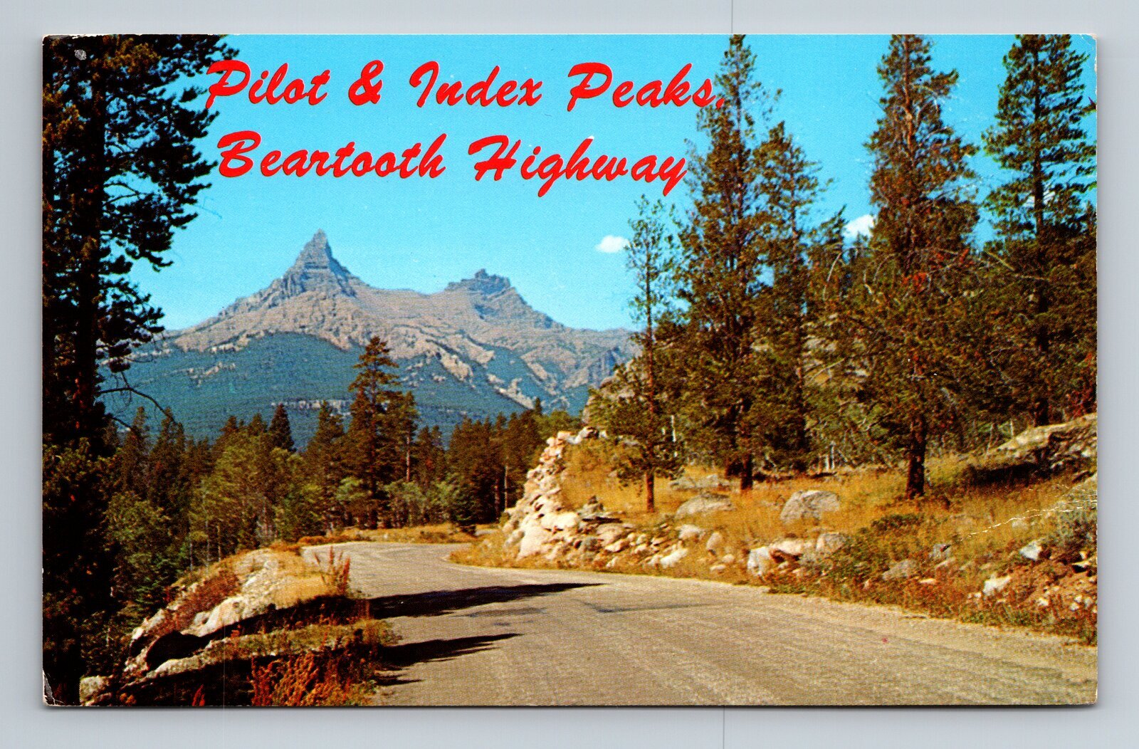 Red Lodge,MT Pilot & Index Peaks Beartooth Highway Carbon County ...