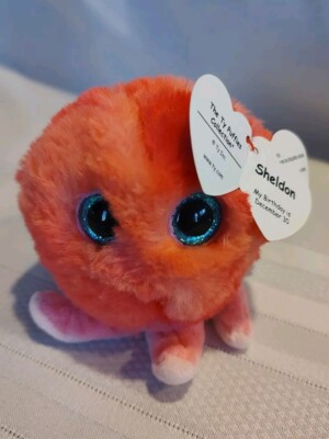 TY Pluffies Beanie Baby Sheldon The Octopus | eBay