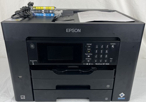 Epson WorkForce Pro WF-7840 Wireless Wide Format Color All-in-One ...