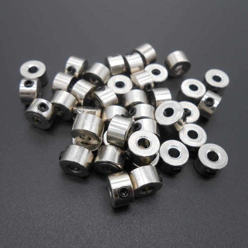 5Pcs 3.05mm Metal Bushing Axle Stainless Shaft Sleeve Clamp Fixture ...