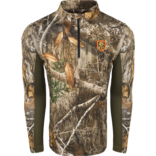 Drake - Non Typical Men's Performance 1/4 Zip Long Sleeve Shirt (in 2 ...