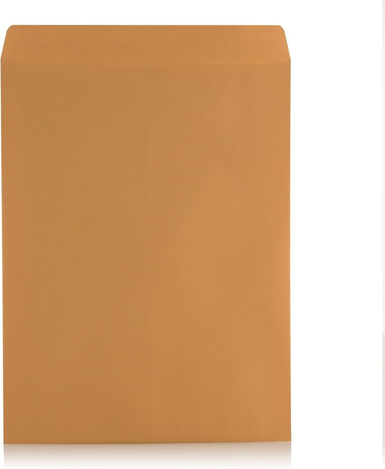 9 X 12 Self-Seal Brown Kraft Catalog Envelopes - 28lb - 9x12 inch ...