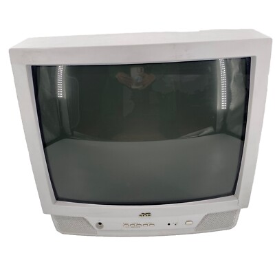 JVC 20" CRT TV AV-20121 - White Retro Gaming TV TESTED | eBay