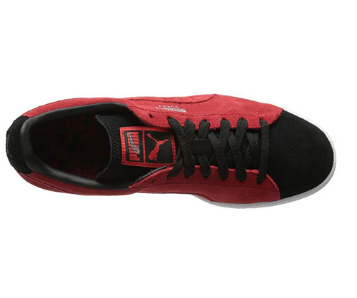 PUMA Men's Suede Classic Plus Sneakers, High Risk Red/Black | eBay