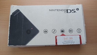 BOX ONLY DSi Black Console PACKAGING ONLY | eBay
