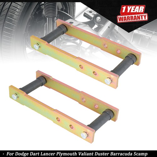 1" to 4" Rear Leaf Spring Shackle Lift Kit For 1963-1976 Dodge Dart | eBay