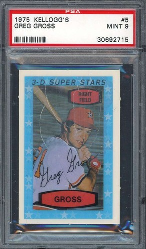 1975 Kellogg's 5 Greg Gross PSA 9 30692715 | eBay