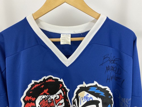 RARE VTG ICP Wraith Hatchetman Psychopathic Twiztid Signed Hockey ...