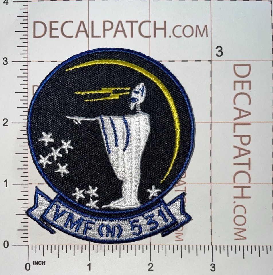 USMC VMF(N)-531 Fighter Sq Patch Iron-On/Sew-On New A281 | eBay