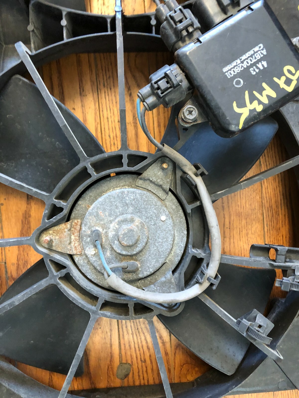 2007 INFINITI M35X OEM Radiator Cooling Fan Assembly w/Motor & Module ...