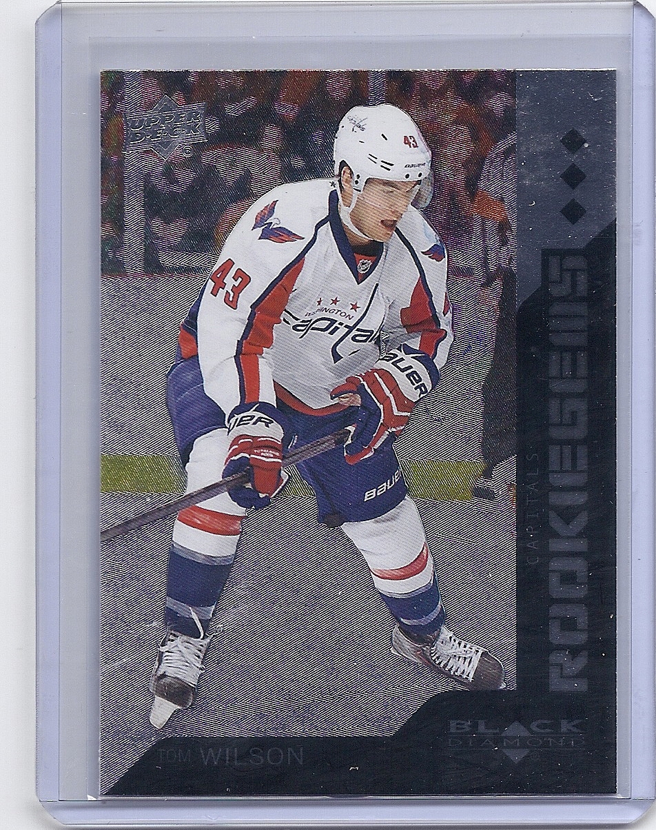 13-14 2013-14 BLACK DIAMOND TOM WILSON TRIPLE ROOKIE GEMS 184 CAPITALS ...