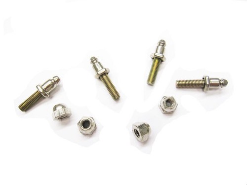 4 Pack Brass Marine Nut & Bolt Style Fasteners for Boat Canvas Cover ...