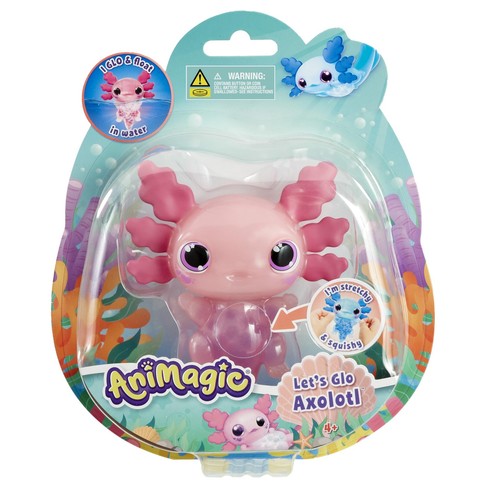 Goliath Animagic Let's Glo Axolotl Pink | eBay