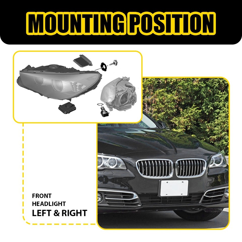 For 2014 2015-2016 BMW 528i xDrive Xenon 073 Ballast Bulb LED Module ...