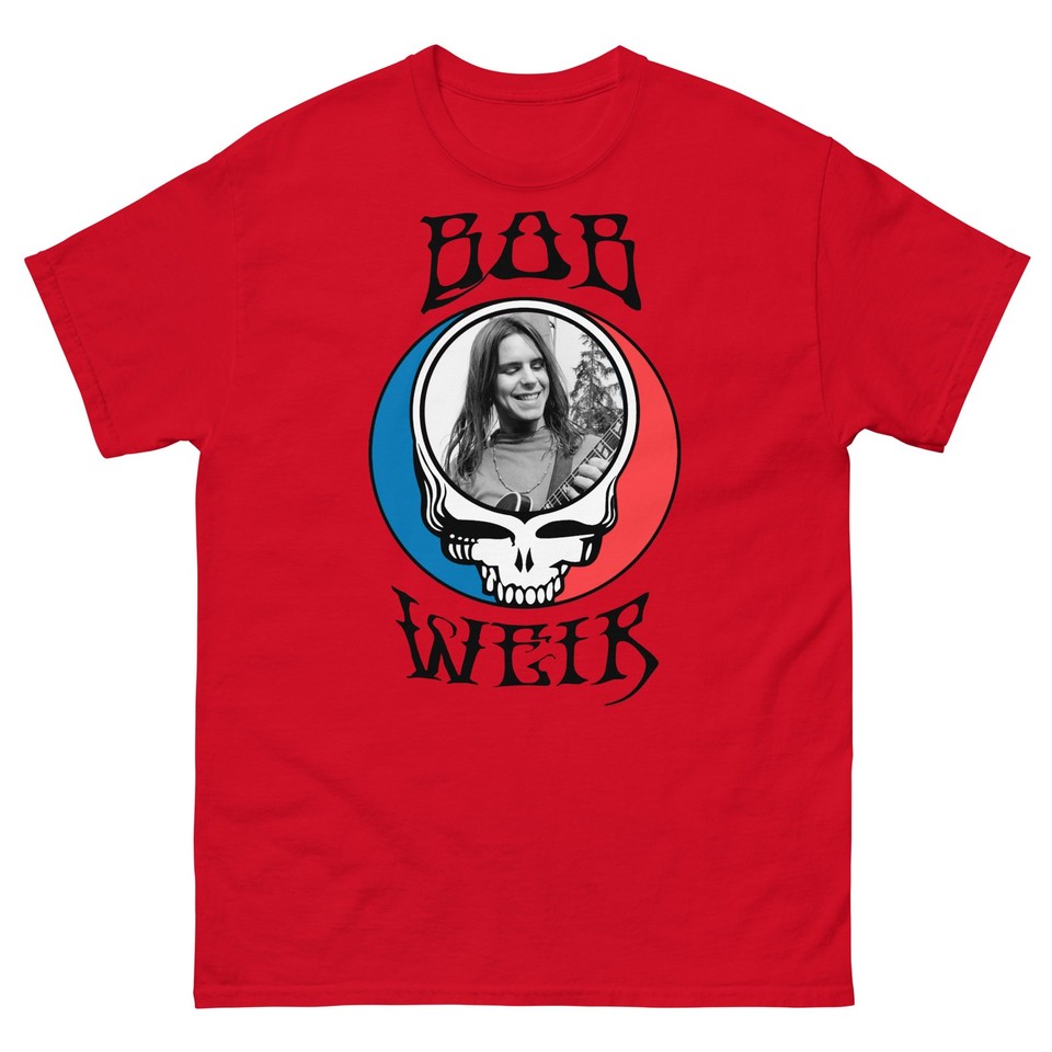 Greteful Dead Deadhead Skull Rip Bob Weir Unisex classic tee | eBay