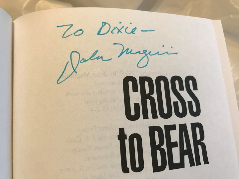 John Maginnis CROSS TO BEAR Signed Edit Louisiana U.S. Most Dangerous ...