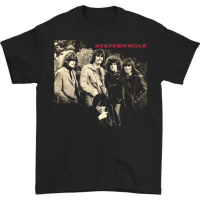 Steppenwolf band Album T-shirt Black Unisex Cotton All Sizes S-5XL ...
