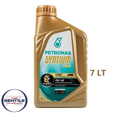 Petronas Syntium 7000 0W-40 7 Lt Engine Oil AMG Mercedes Fully ...