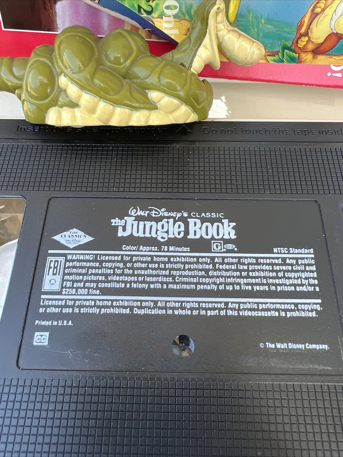 VHS Video Tape. Walt Disney’s CLASSIC The Jungle Book! 1991, with Wind ...