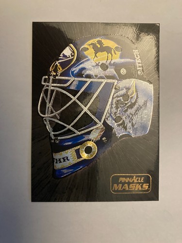1993 Pinnacle Masks Grant Fuhr - Buffalo Sabres - 1 of 10 - Insert Card ...