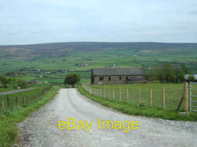 Photo 6x4 Highfield Farm, Cowling Hill Lane Cowling/SD9643 Looking ...