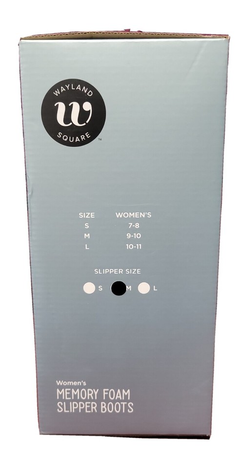 Christmas Special-Women's Memory Foam Slipper Boots, Wayland Square w ...