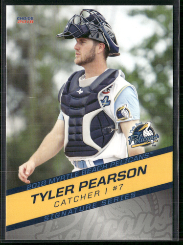 Tyler Pearson 2018 Myrtle Beach Pelicans Team Set | eBay