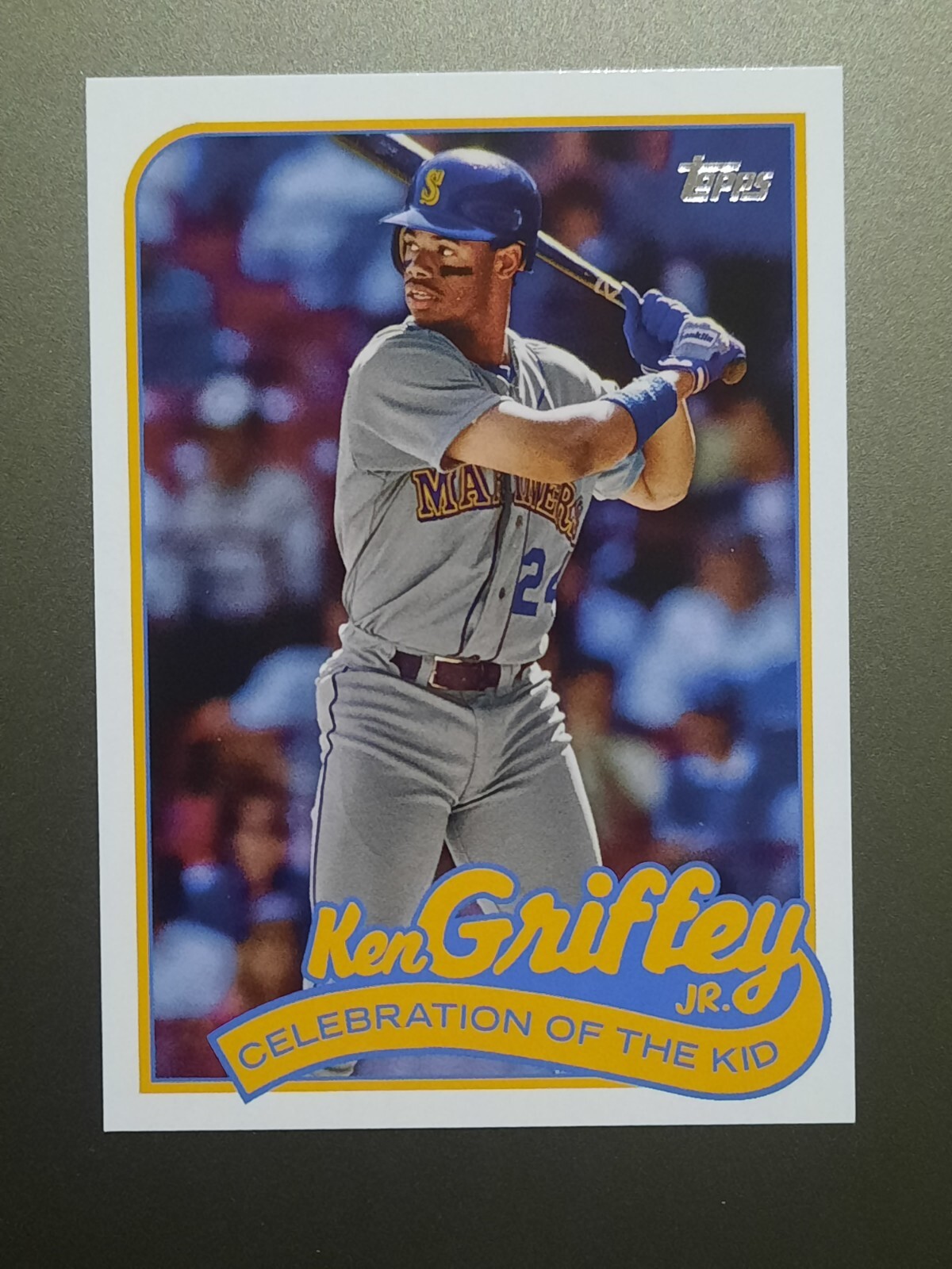KEN GRIFFEY JR-2024 TOPPS CELEBRATION OF THE KID INSERT ⚾️ BASEBALL ...