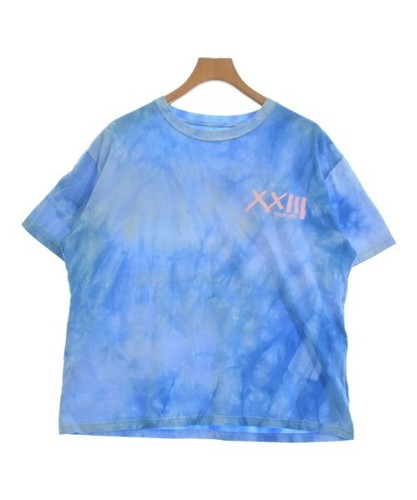 XXlll C'est Vingt-Trois T-shirt/Cut & Sewn BluexWhite(Tie-dye) M ...