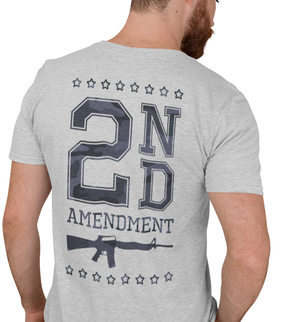 2nd Amendment T-Shirt Pro Second Amendment USA AR15 Gun Patriotic T ...