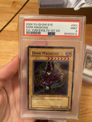 PSA 9 2004 Dark Magician SYE-001 Super Rare 1st Edition Yugioh! | eBay