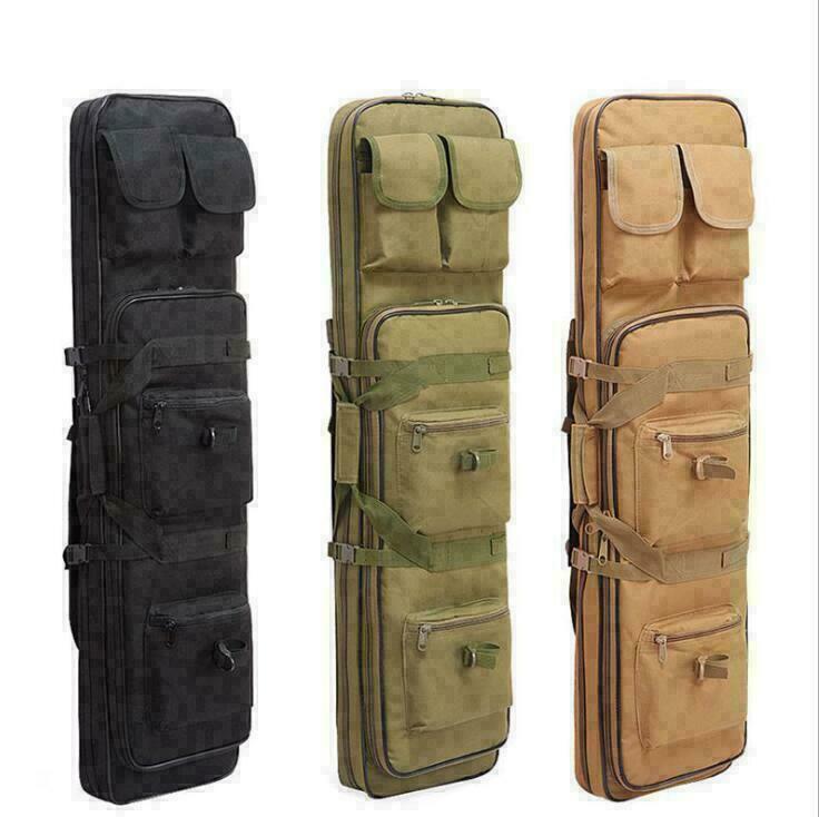 Mens Tactical Hunting Shooting Padded Carry Case Air Rifle Gun Slip Bag ...