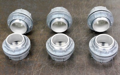 Killark-Hubbell WH-4 Threaded Conduit Connector 1-1/4" NPT Die Cast ...