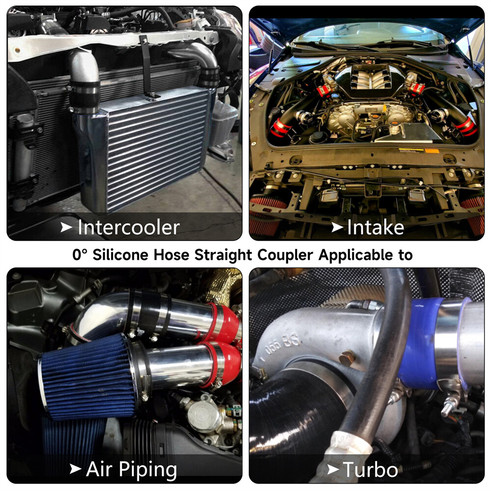 Performance 2" 0 Degree Coupler Silicone Hose For Turbo ,Radiator ...