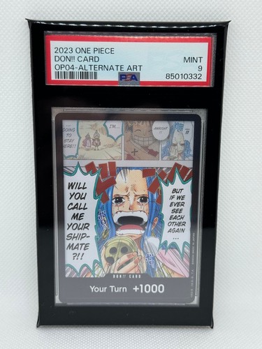 Don!! Card [Alternate Art PSA 9 MINT] 2023 One Piece Kingdoms of ...