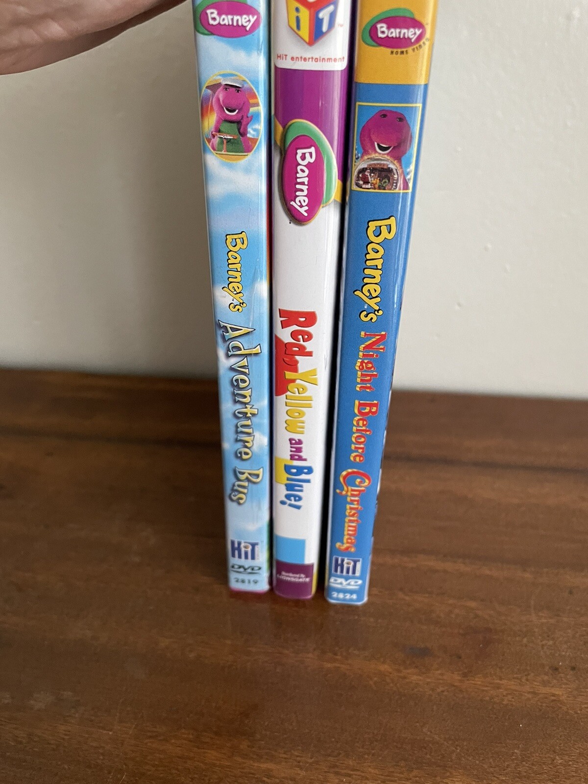 3 BARNEY DVDS. PURPLE DINOSAUR. | Grelly USA