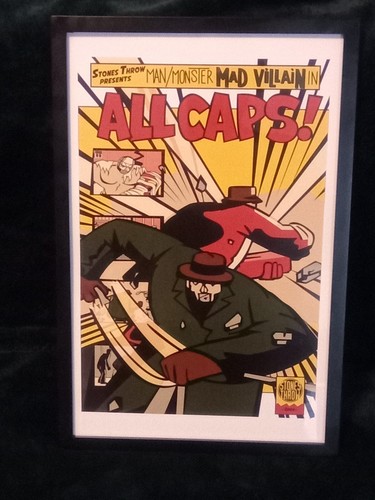 MF DOOM “ALL CAPS” Original 11 x 17 Poster Print | eBay